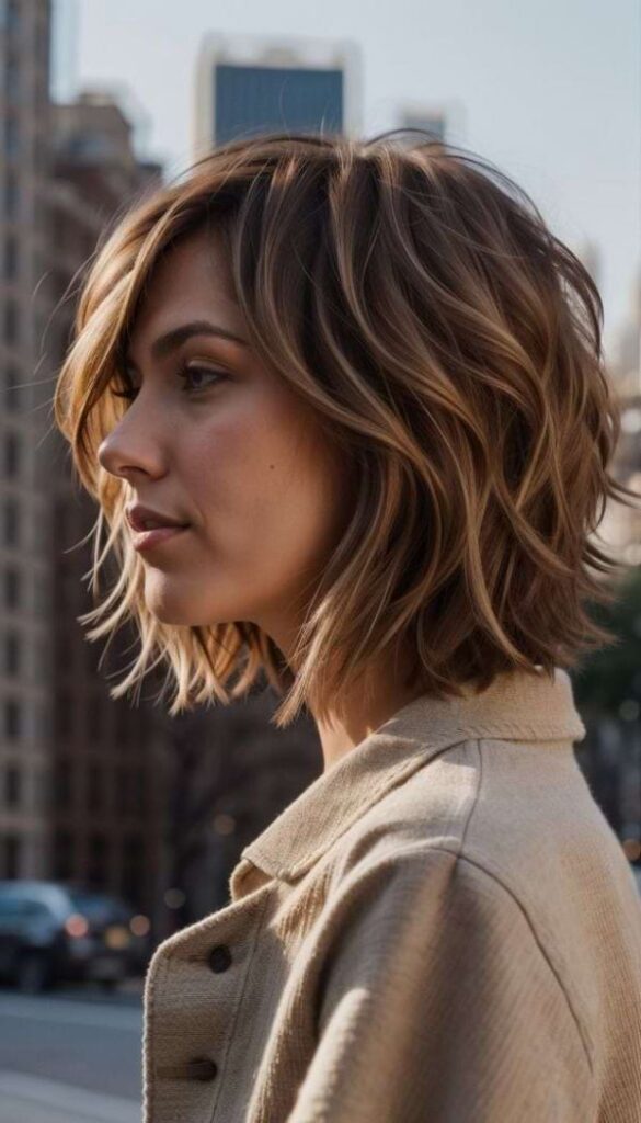 Frisuren mittellang stufig: Die besten Ideen - Visavis Friseur